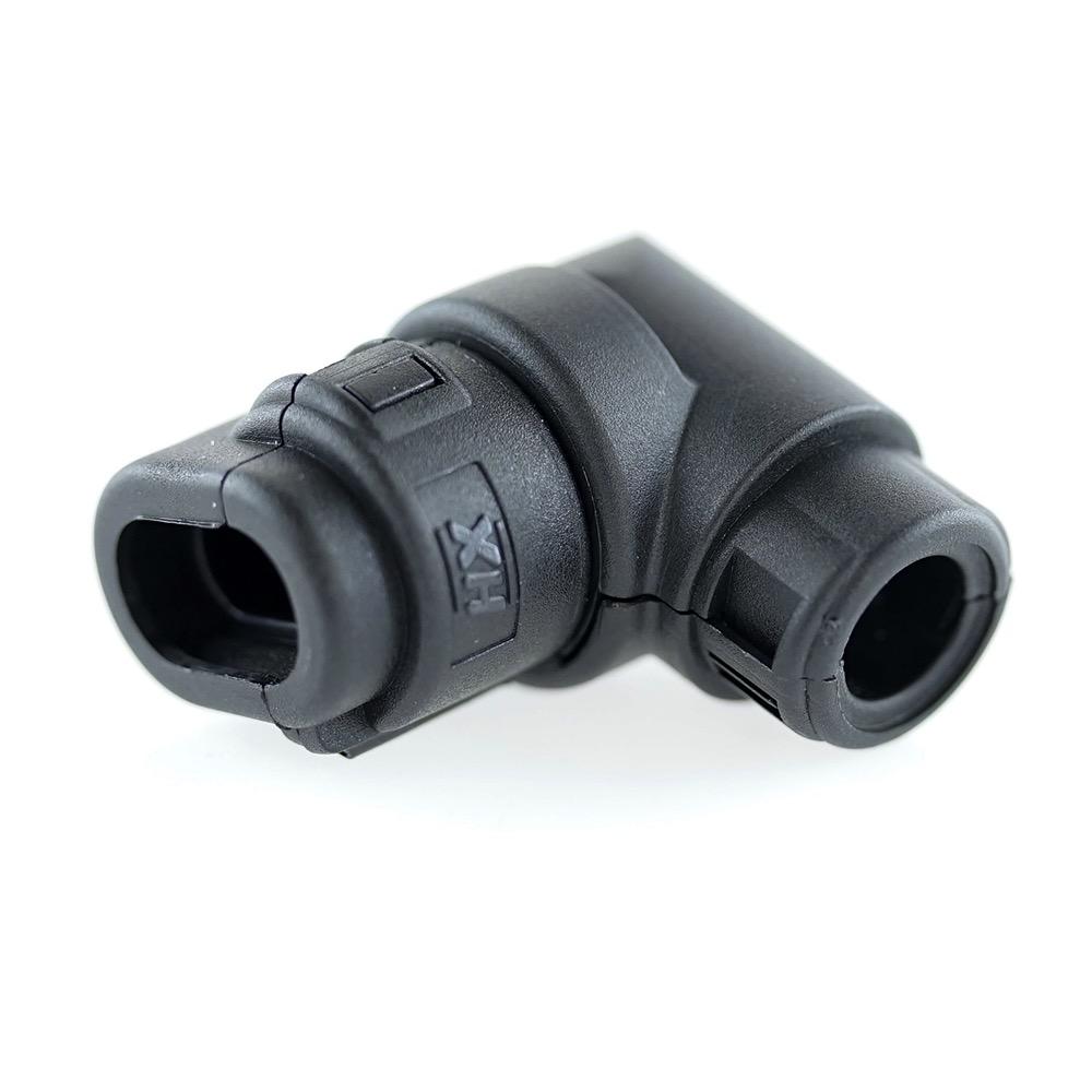 Wellrohranschluss für BOSCH Stecker, 90°, NW 7,5, 2-polig, CI08-90-BC2 ...